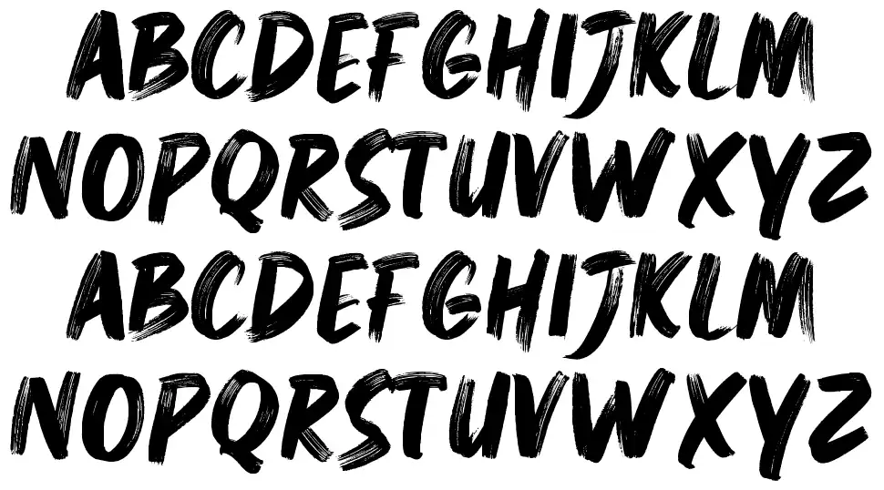 Rough Battle font by DumadiStyle | FontRiver