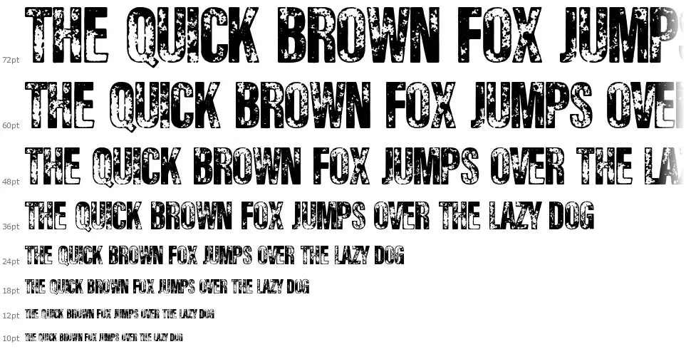Rough City font by Woodcutter | FontRiver