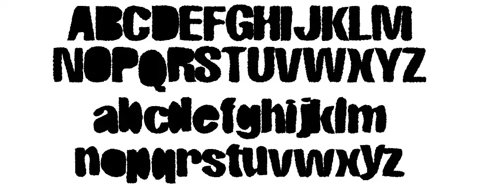 Rough Cut font by Xerographer Fonts | FontRiver
