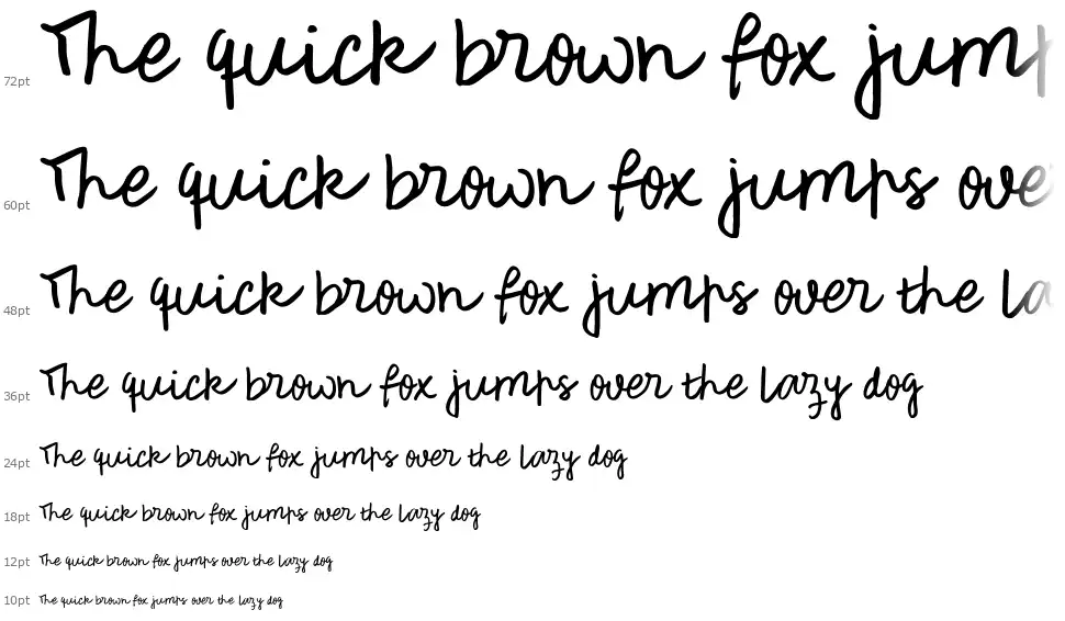 Fuente Rough Notes diseñada por Ana