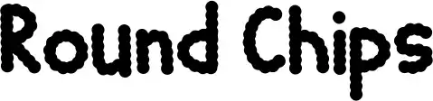 Round Chips font by Integritype Studio | FontRiver