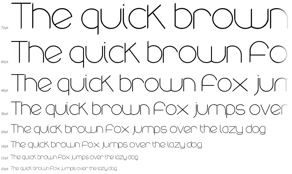 Rounded font by Fran Board | FontRiver