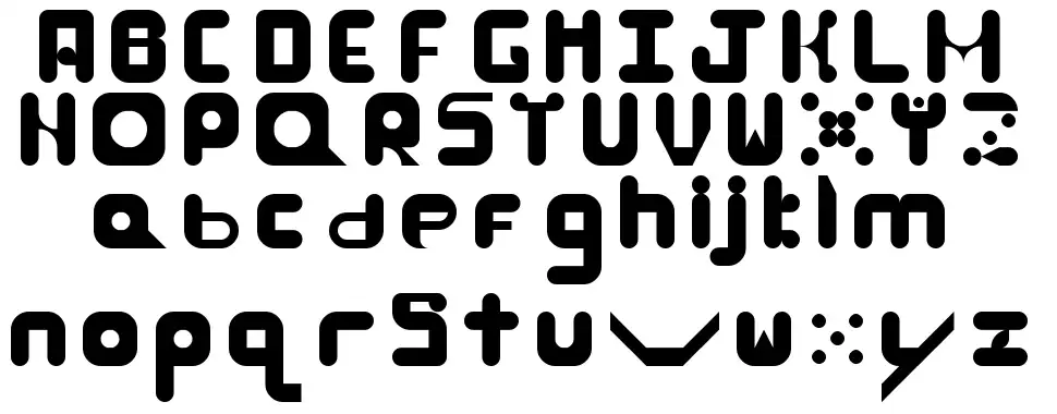 Roundy font by zachwesjosh | FontRiver