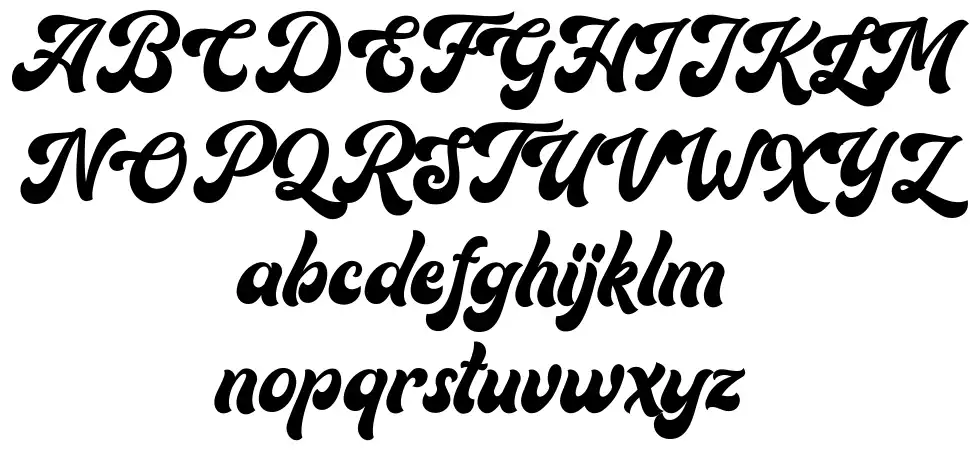 Routhers font by Saridezra | FontRiver