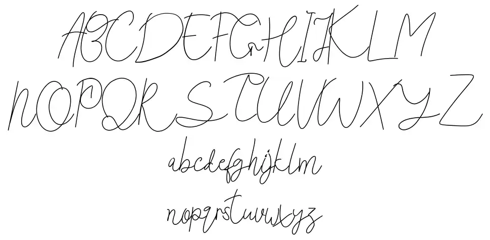 Roxanne Elea font by Edric Studio | FontRiver