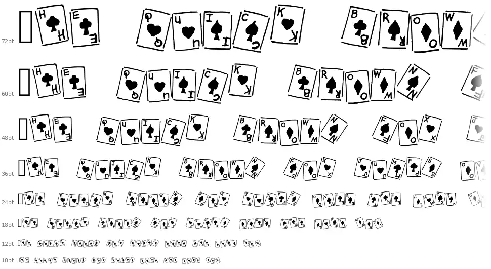 Royal Flush font by Shelley Evans | FontRiver