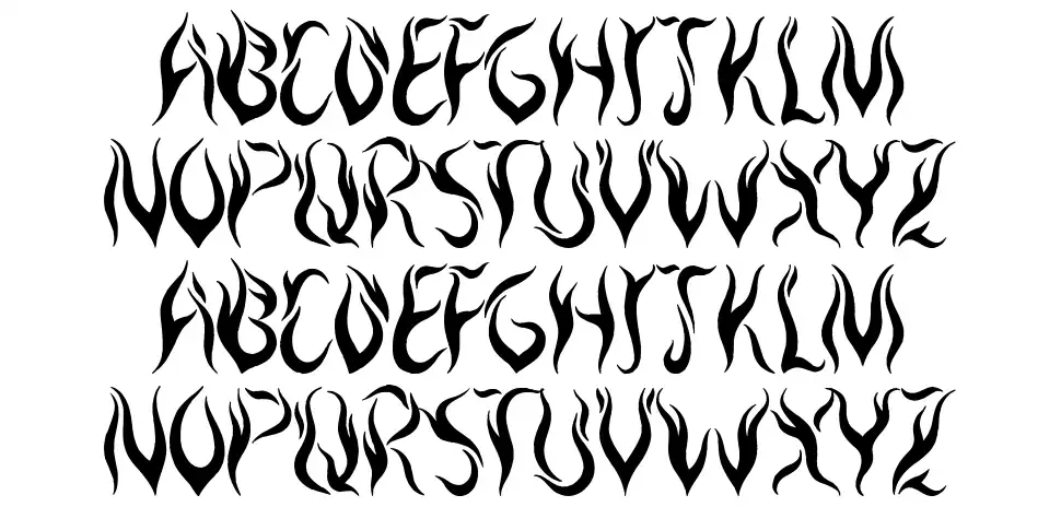 Royal Inferno font by Jonathan S. Harris | FontRiver