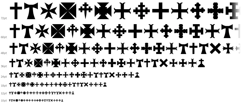RTA Cross font by Have Fun with Fonts | FontRiver