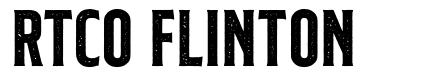 RTCO Flinton font by Roams Type Co. | FontRiver