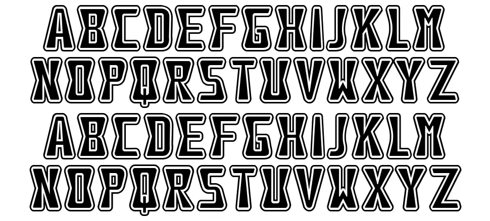 Rugby font by Vladimir Nikolic | FontRiver