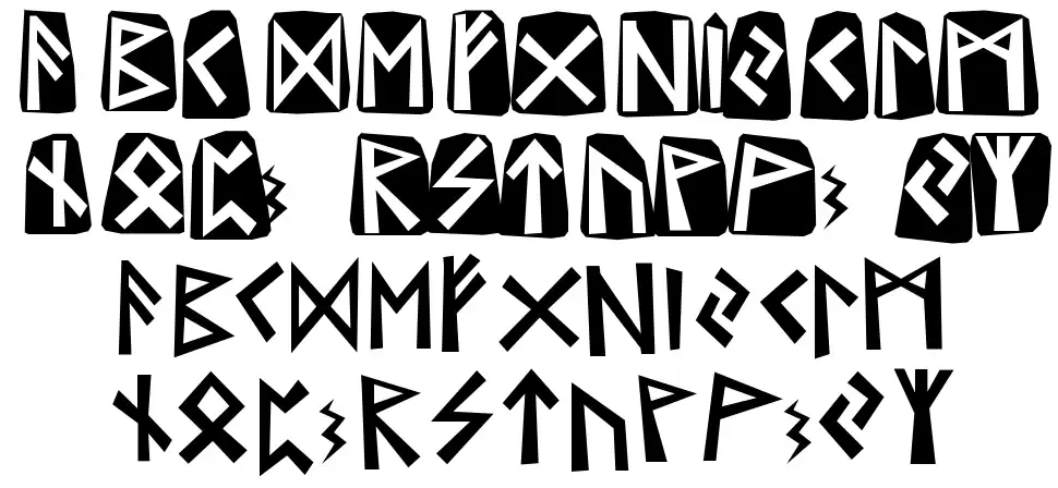 Runes font by Mathieu Klomp | FontRiver