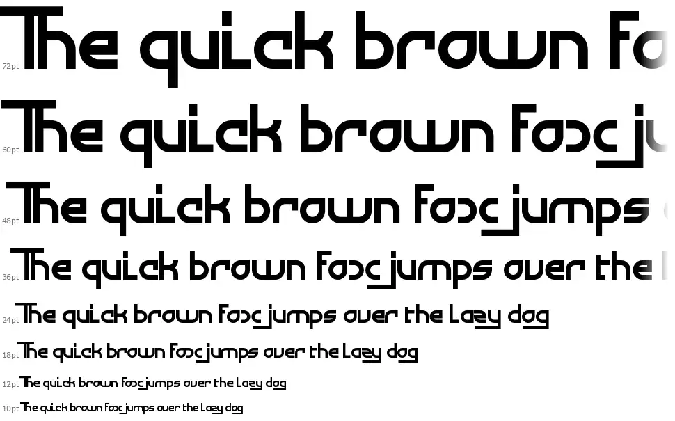 Runner font by Dmitry Sychev | FontRiver