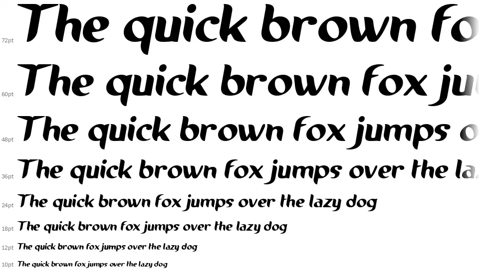 Running Shoe font by No Images Fonts | FontRiver