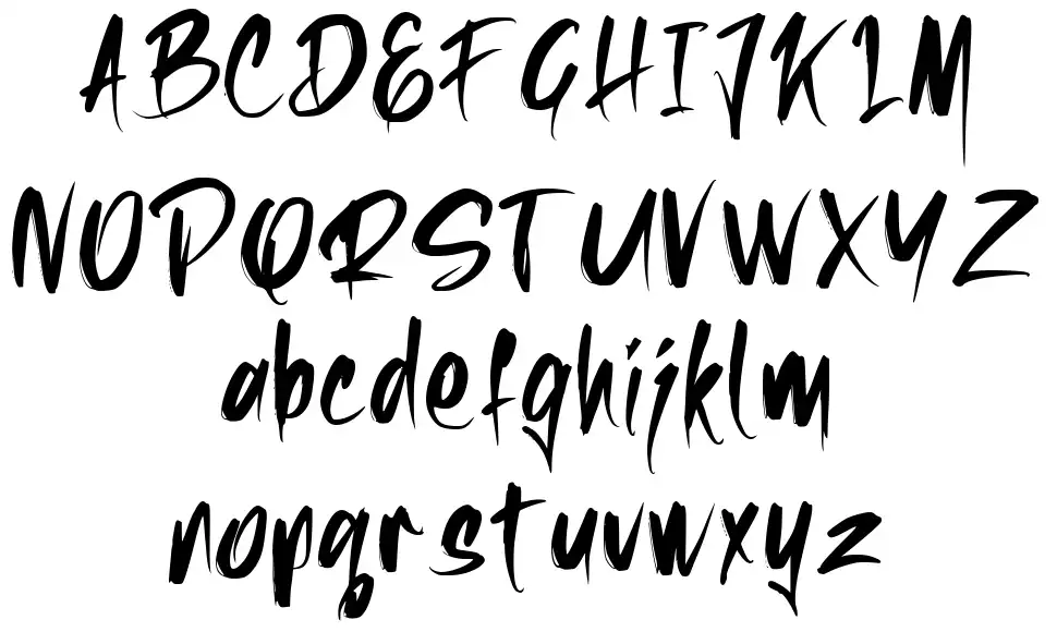 Rushfeel font by Kong Font | FontRiver