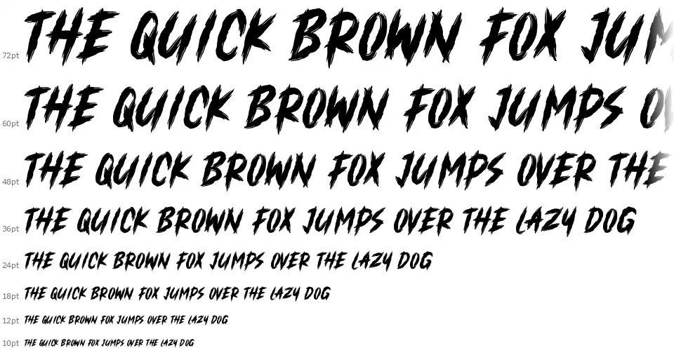Rusty Attack font by Elbanadha Creative | FontRiver