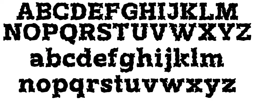 Rusty Plate font by SIGN Studio | FontRiver