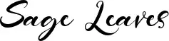 Sage Leaves font by Kong Font | FontRiver