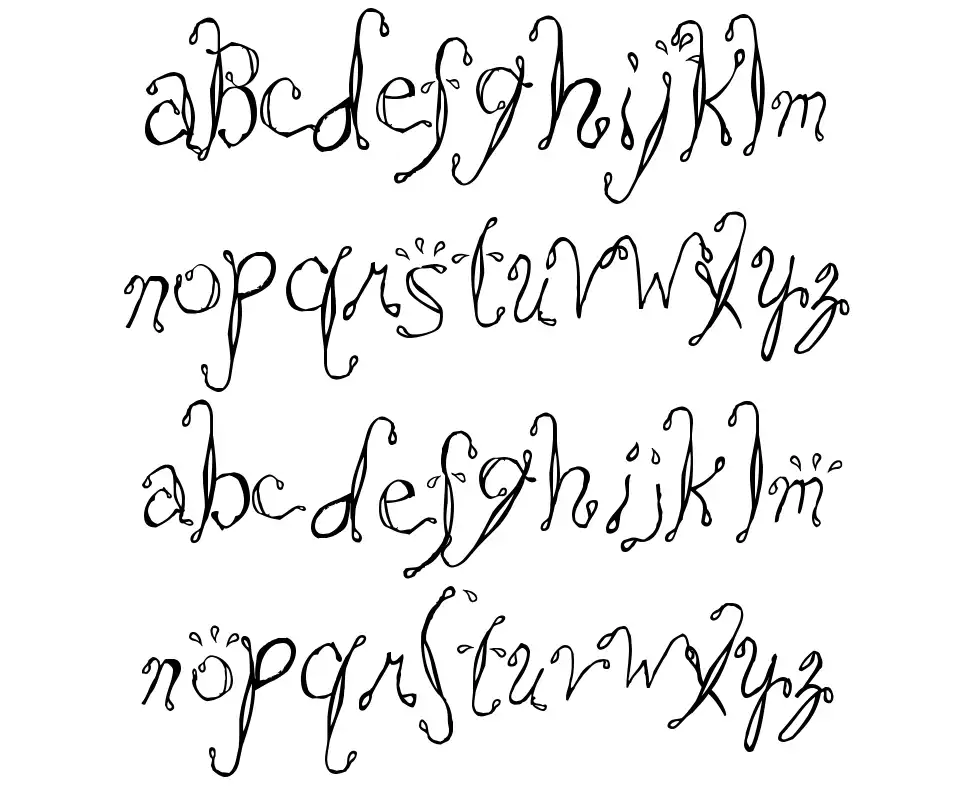 Saltwater font by Schmopyright | FontRiver