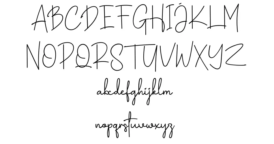 Samantha Signature font by Behind the Ink | FontRiver