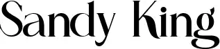 Sandy King font by StringLabs - stringlabscreative.com | FontRiver