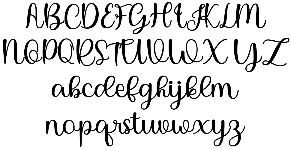 Sania Lucian font by niyos | FontRiver
