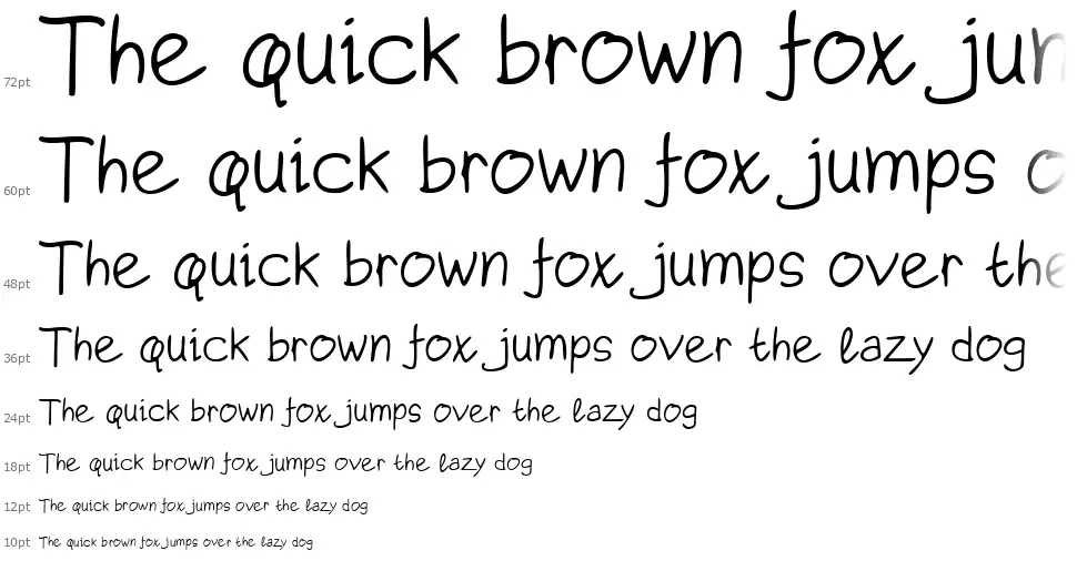 Santosa Handwriting Sample font by Lulu Imanda | FontRiver