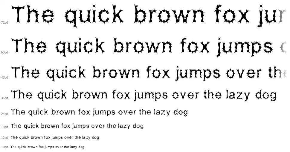 Satan Possessed font by GemFonts | FontRiver