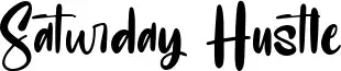 Saturday Hustle font by Typetemp Studio | FontRiver
