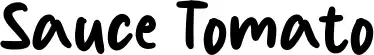Sauce Tomato font by MJType | FontRiver