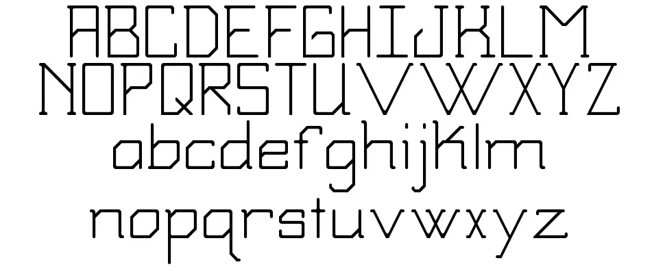 SB Modern font by Sean Bartlett | FontRiver