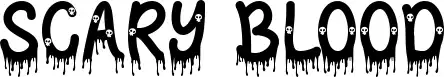 Scary Blood font by Alif Ryan Zulfikar | FontRiver