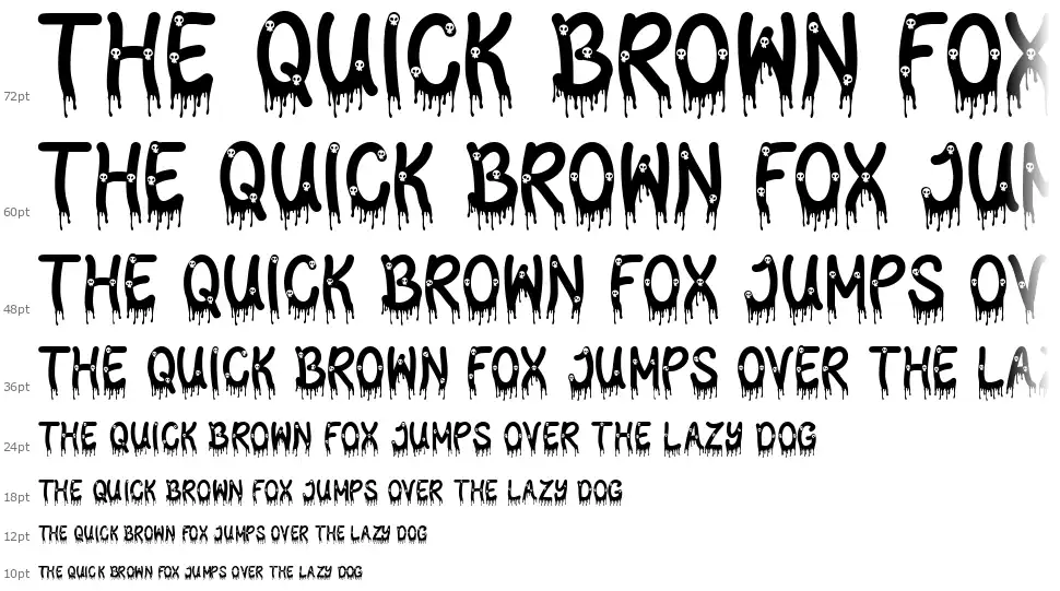Scary Blood font by Alif Ryan Zulfikar | FontRiver