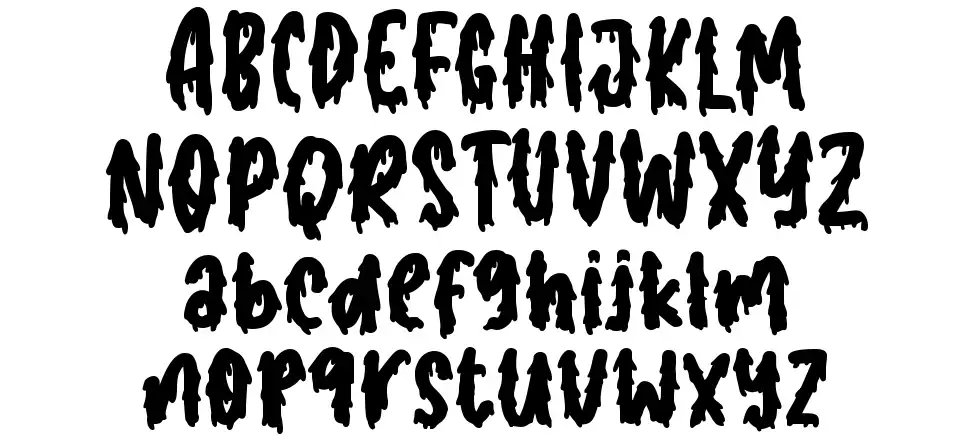 Scary Vampire font by Sronstudio | FontRiver