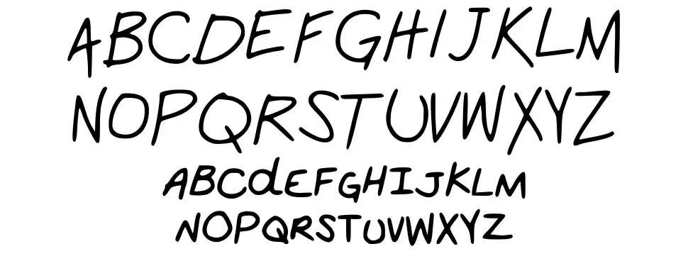 School Work font by Chelsea Muchantef | FontRiver