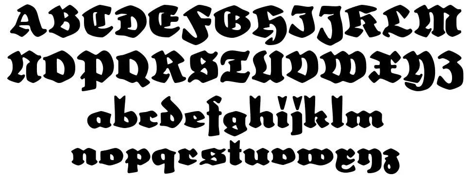 Schulze Werbekraft font by Peter Wiegel | FontRiver