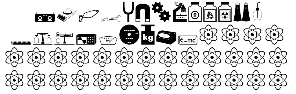 Science font by | FontRiver