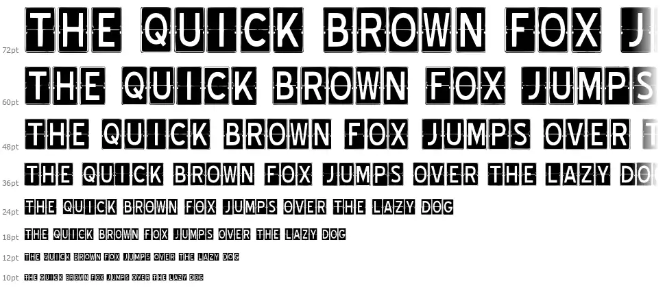 Scoreboard font by Woodcutter | FontRiver