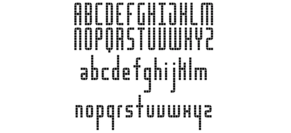 Scoreboard LED font by Geronimo Fonts | FontRiver