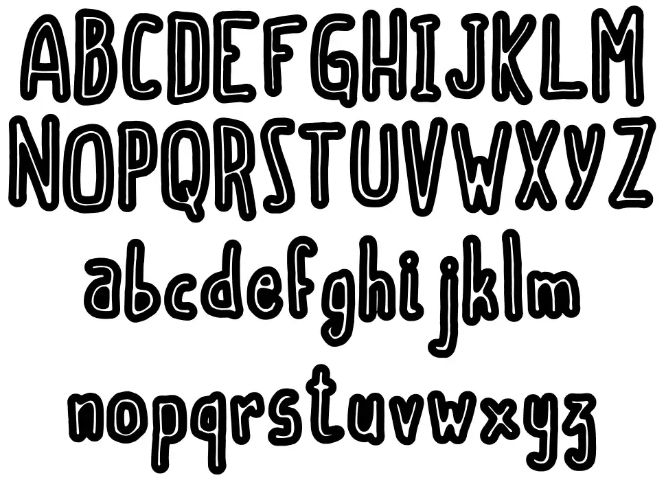 Scoubidou Rap font by imagex | FontRiver