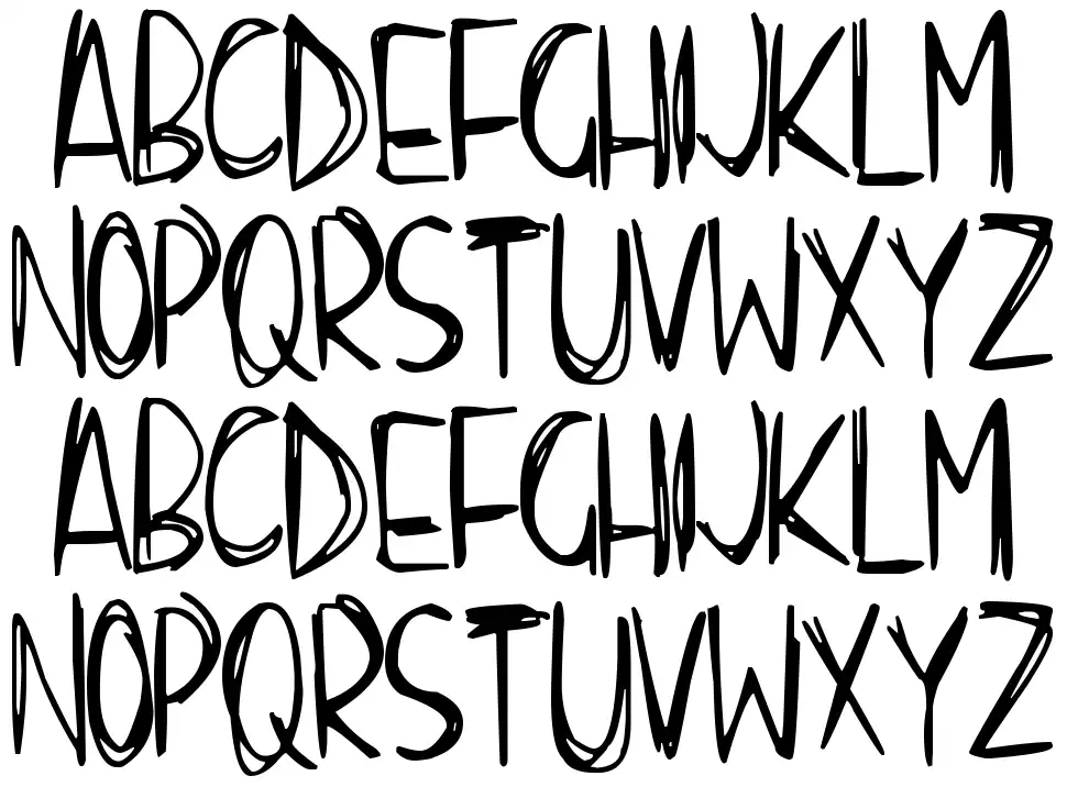 Scraggly font by Darrell Flood - FontRiver