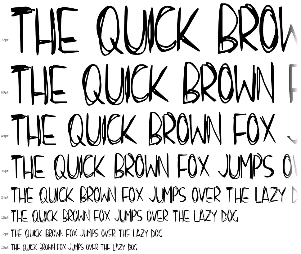 Scraggly font by Darrell Flood | FontRiver