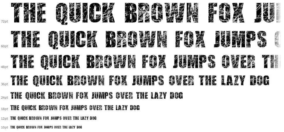 Scratched Letters font by JLH Fonts | FontRiver