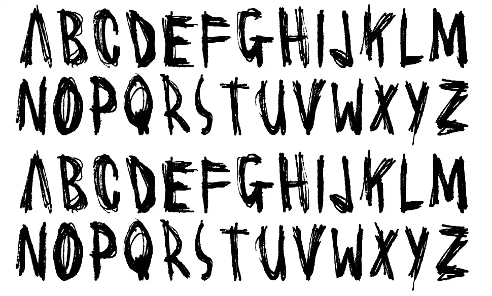 Scrawl font by SDFonts - FontRiver