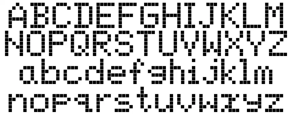 Screen Matrix font by Colonel Sanders | FontRiver