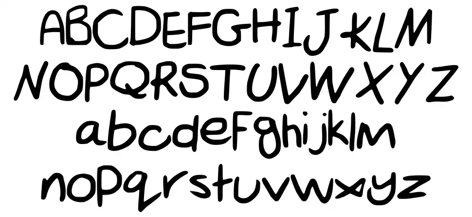 Scribble Hand font by S Haviland | FontRiver