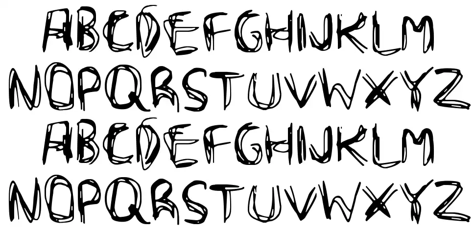 Scribble Wire font by Darrell Flood | FontRiver