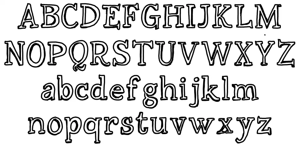 Scrobbly font by Reema Chhabra | FontRiver