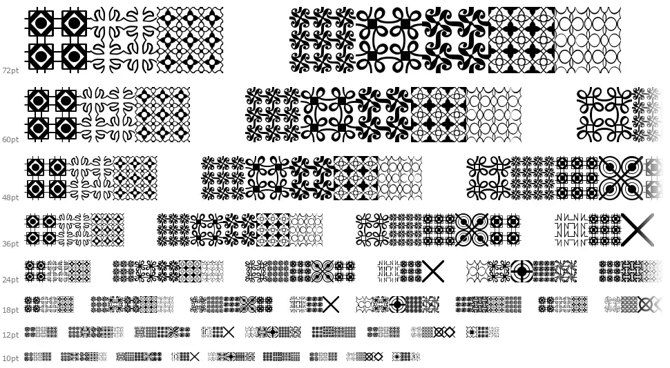 Seamless Patterns font by EvasUniqueFonts | FontRiver