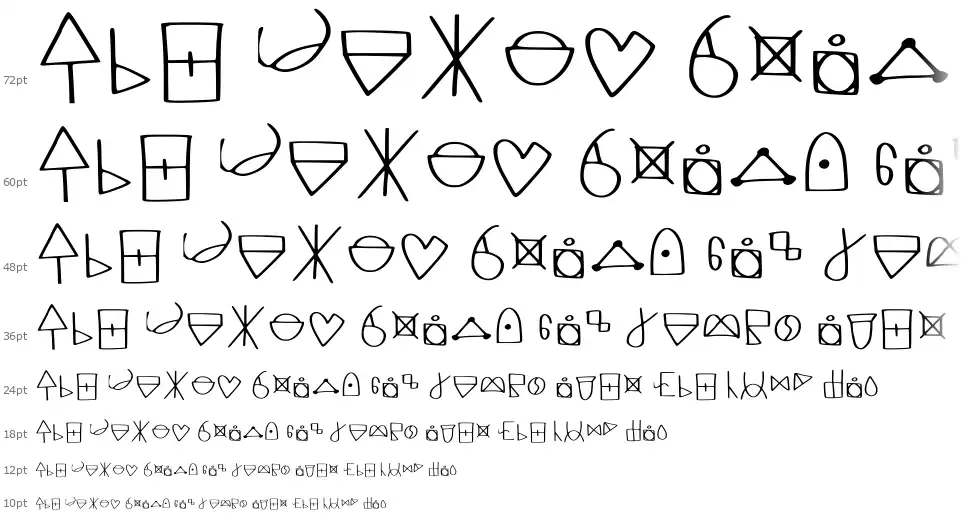 Secret Language font by Sock Knife | FontRiver