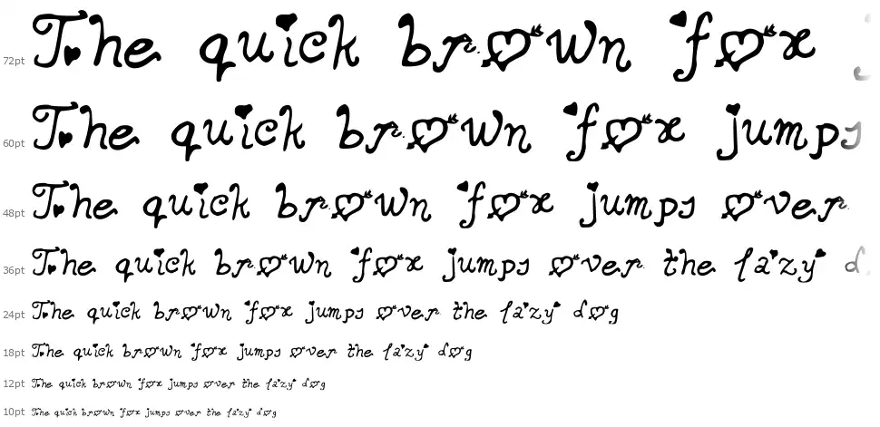 Secret Love Letters font by FancyFrenzy | FontRiver